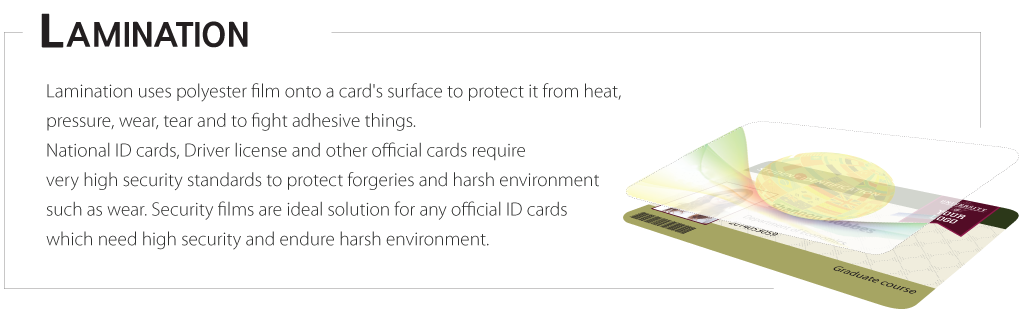 Lamination option – Cardology SA